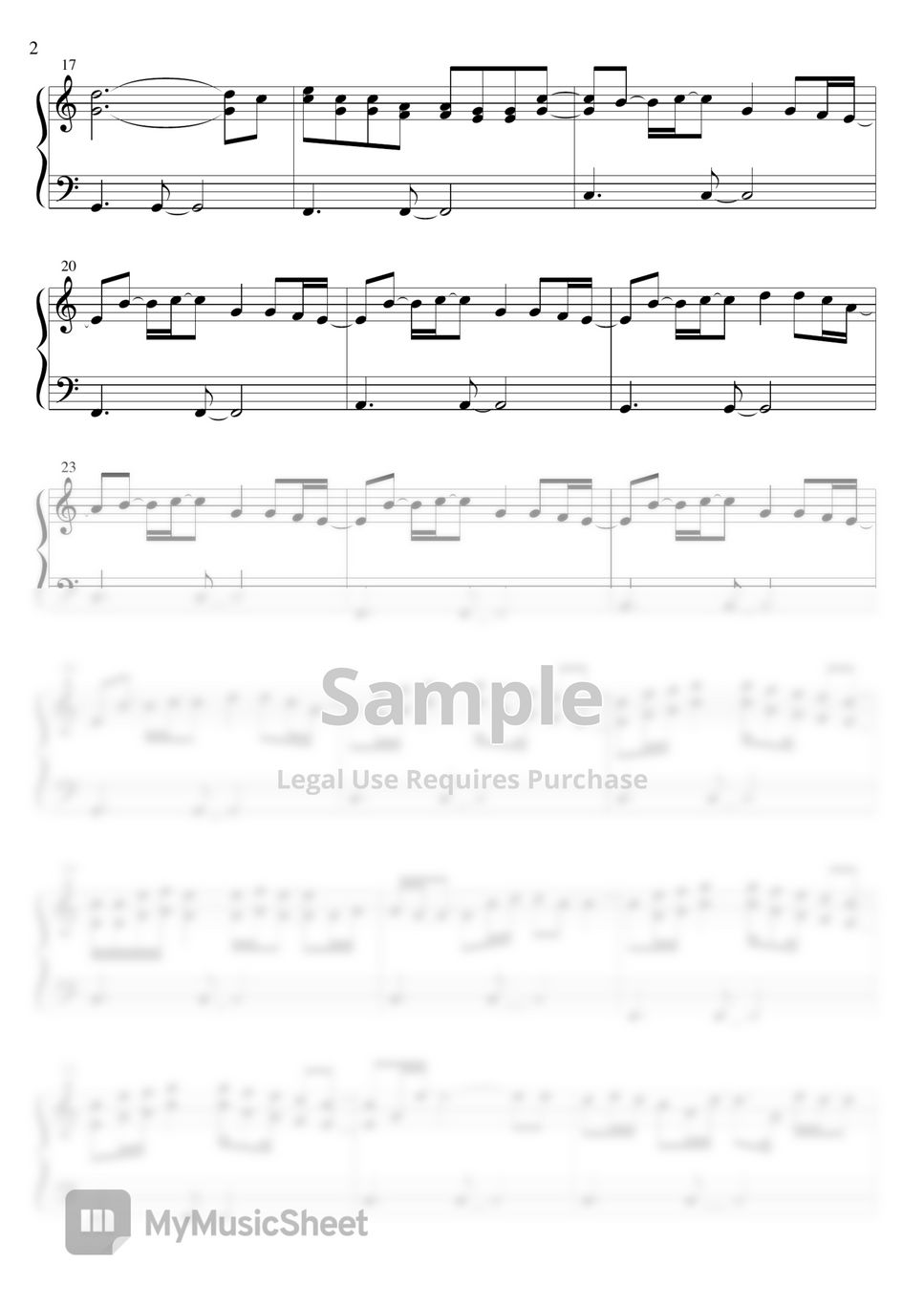 Lauv - Steal The Show (Elemental) Sheet Music by umpiano