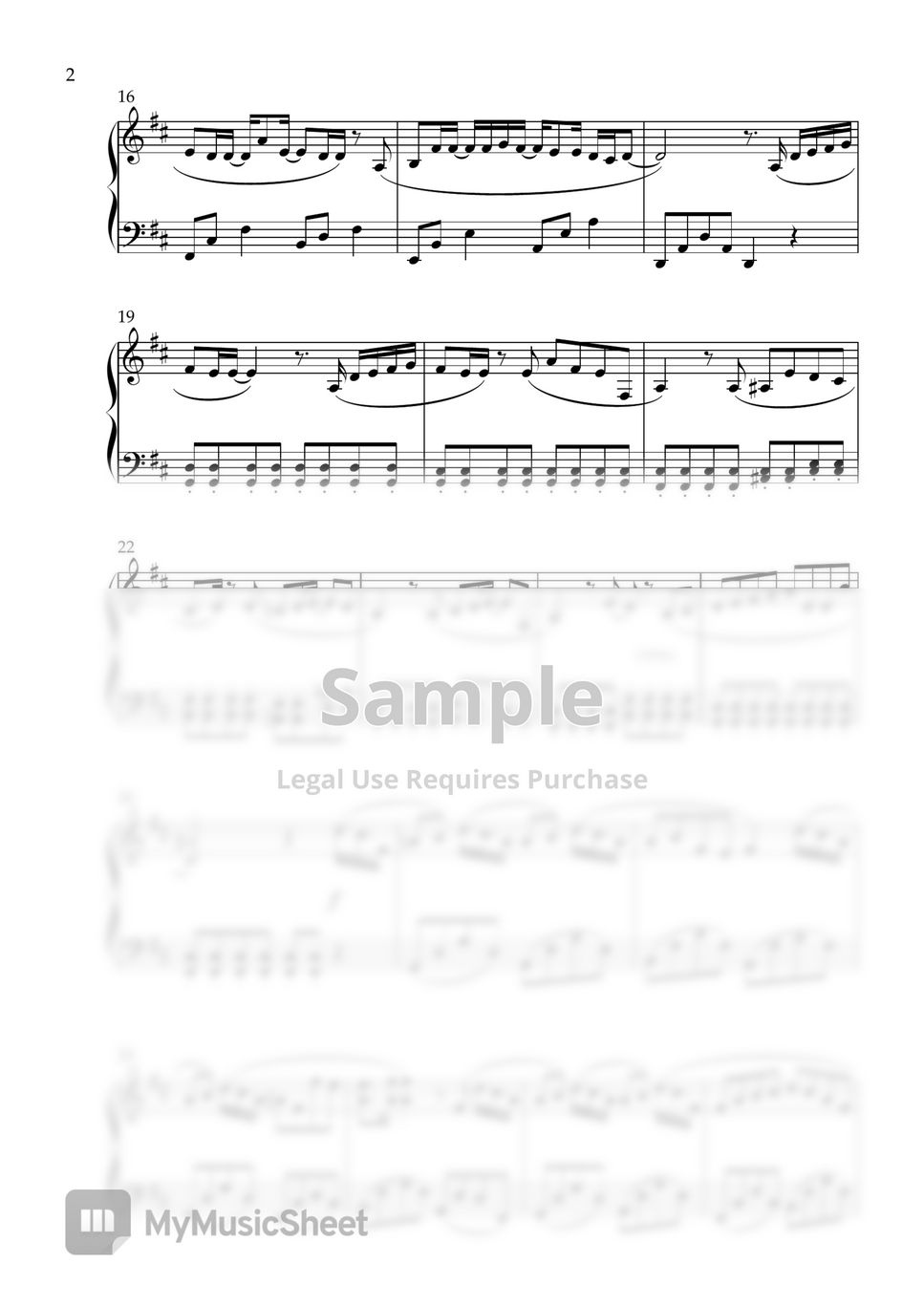 YOASOBI - Encore Sheet by tai's piano room