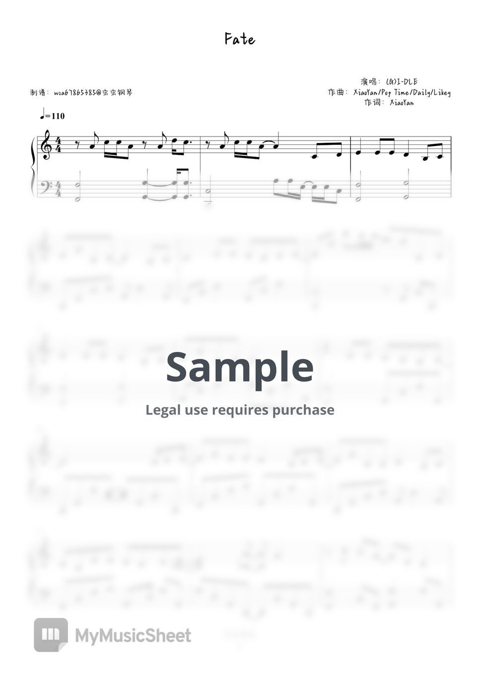 (G)I-DLE - Fate Sheets by cc210