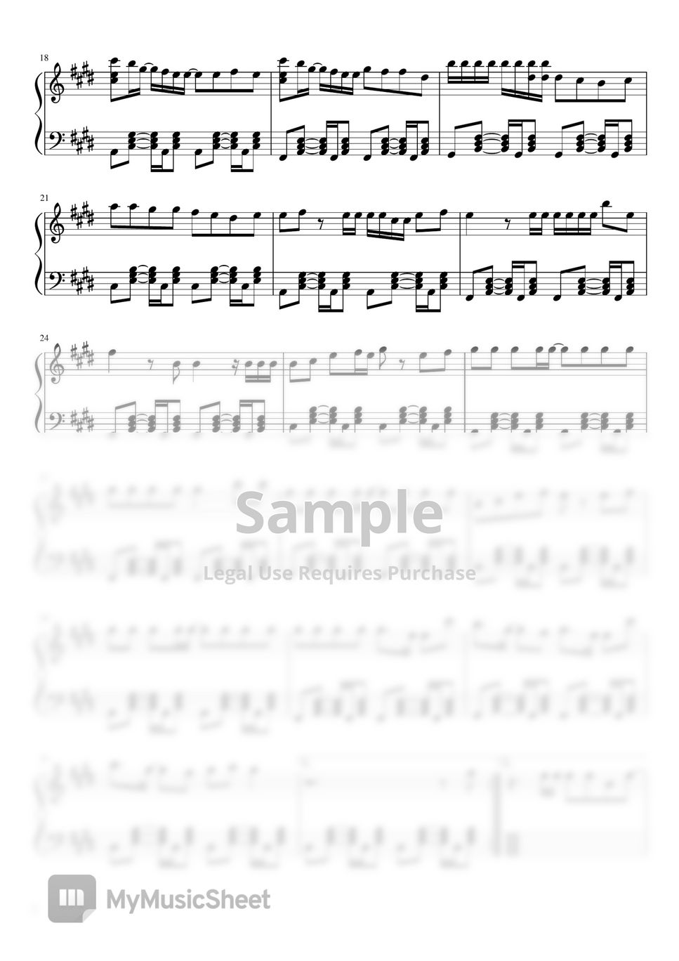 소녀시대(SNSD) - Gee Sheet Music by Moon. Laif