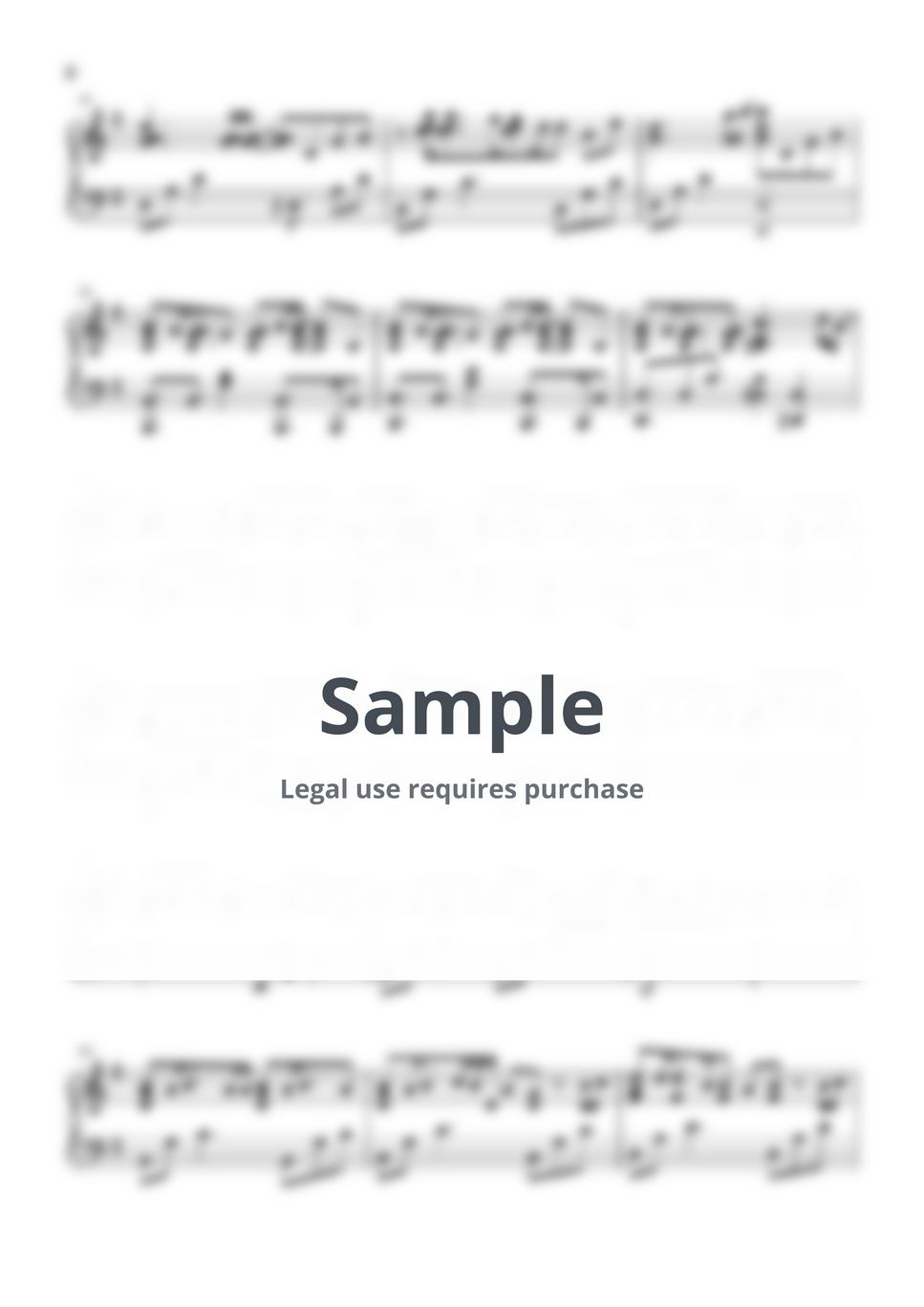 Aimer - Sign (ピアノソロ) Sheet Music by KAO