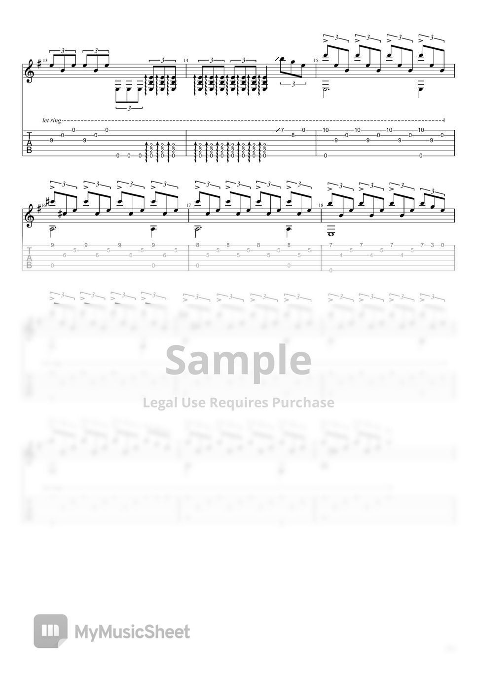 Gustavo Santaolalla - The Last of Us 악보 by Vladislav Arsentev