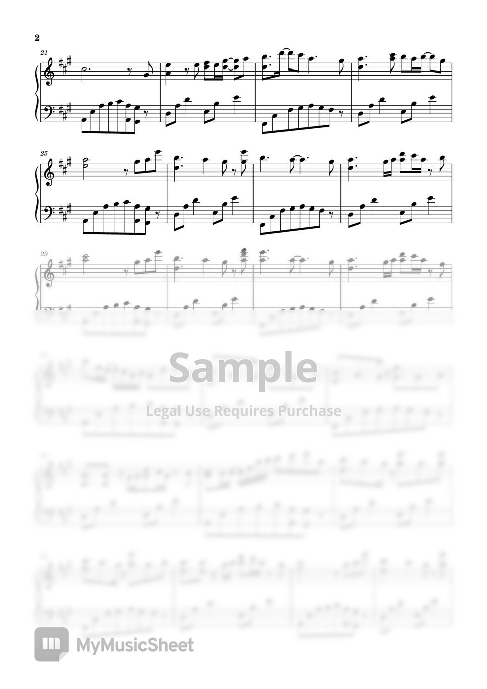 July - Do you remember me?(기억하니?) 악보 by Ari M