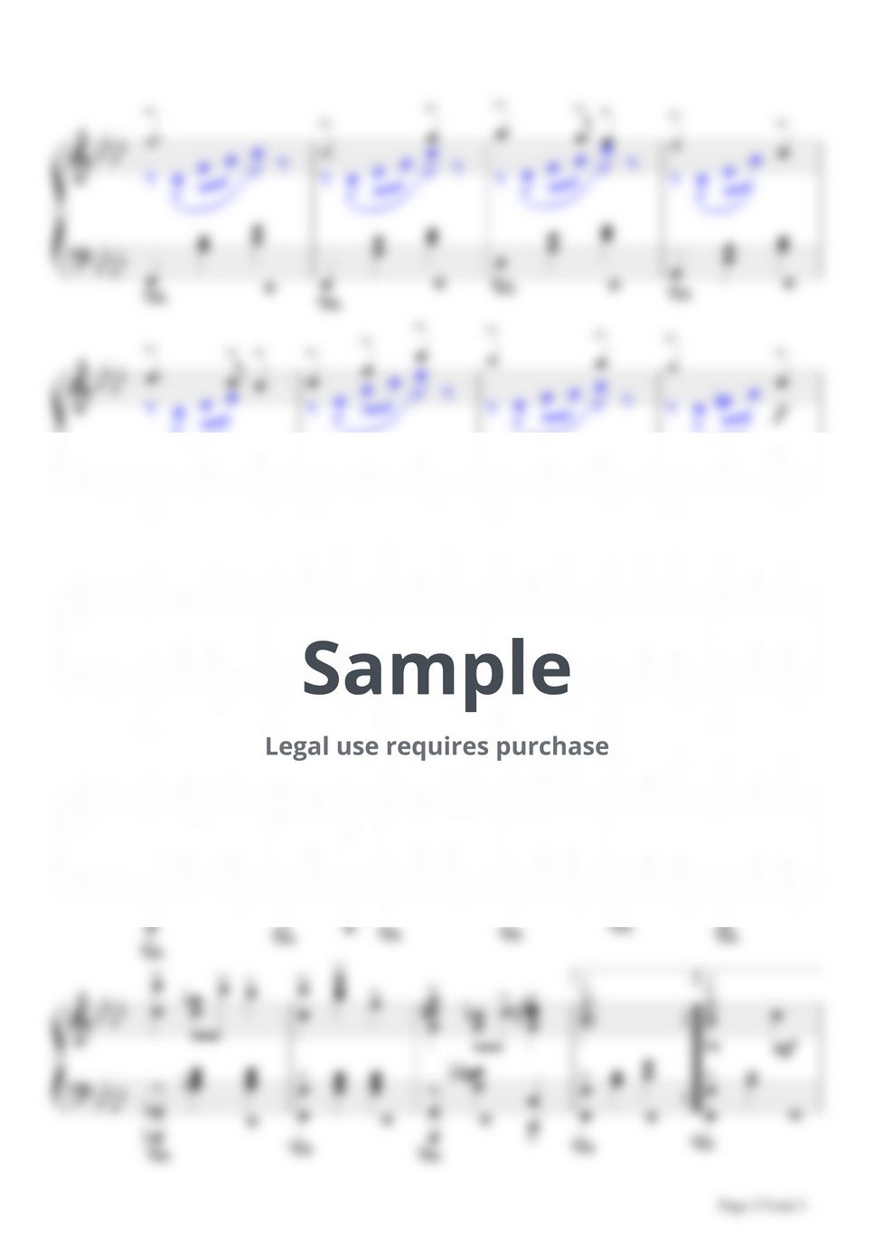 Qu Jinnan - Rays Through Rosy Clouds of Dawn Sheets by dogemusic