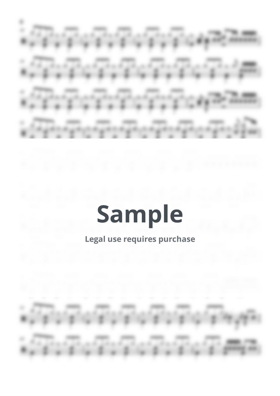 Eve - 惑星ループ Sheets by 晨曦音樂工作室 爵士鼓 鼓譜 Drumtab