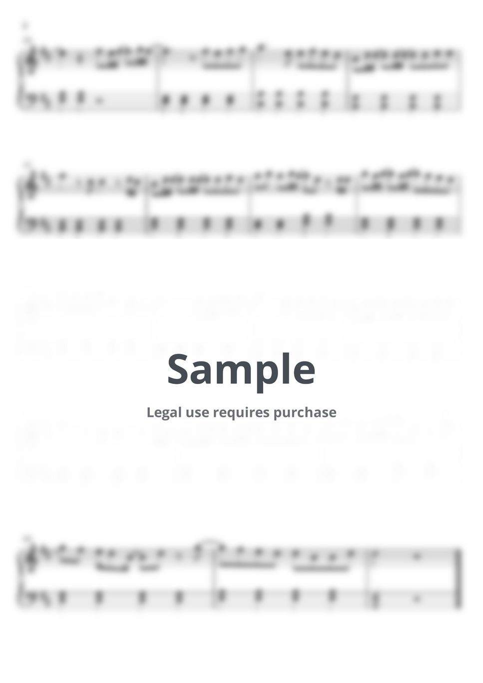Aimyon - Marigold (Piano Sheet Music / Beginner / short ver.) Sheet ...