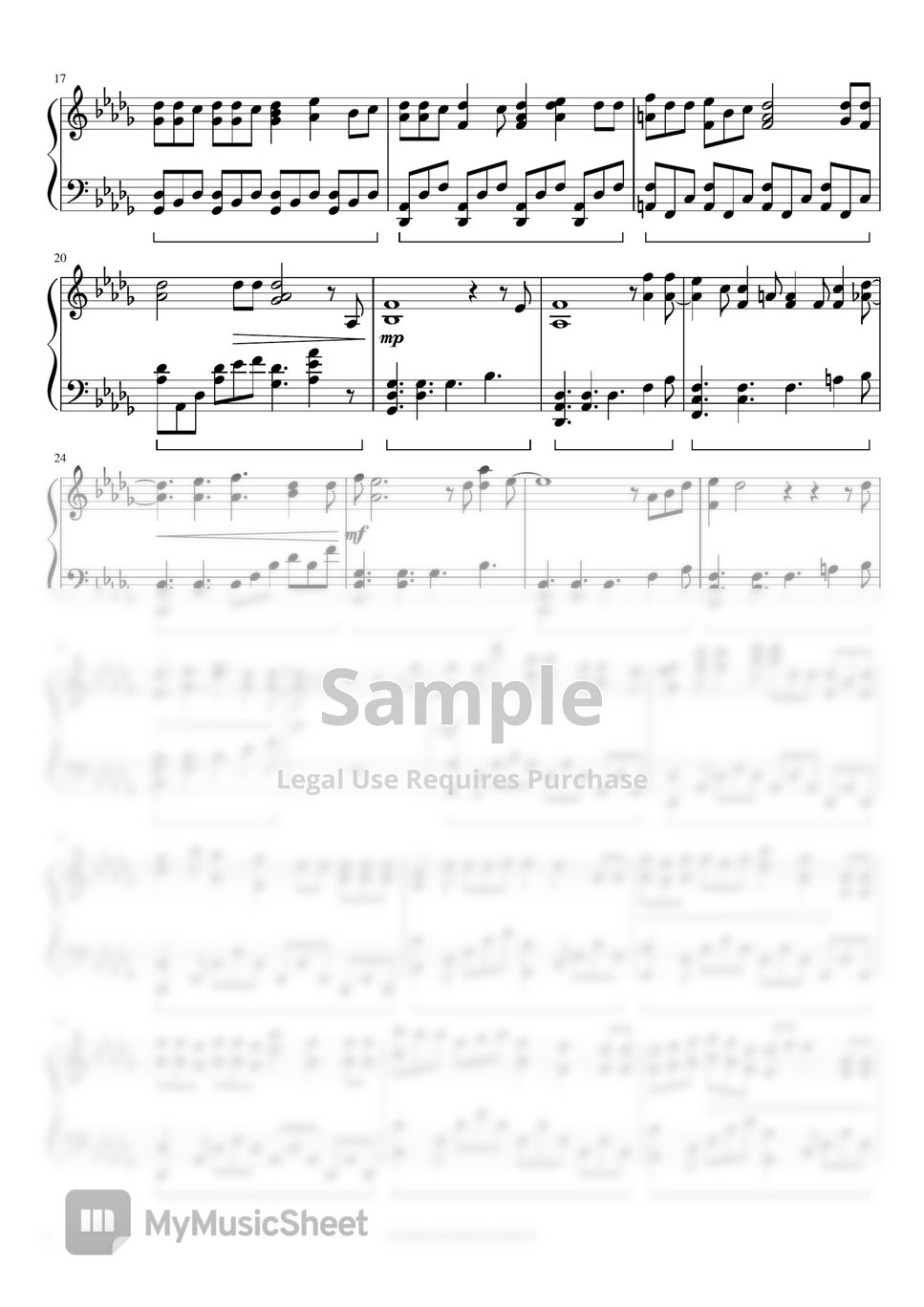 세븐틴 SEVENTEEN - Don't Listen In Secret 몰래 듣지 마요 Sheet Music by @miracles_17