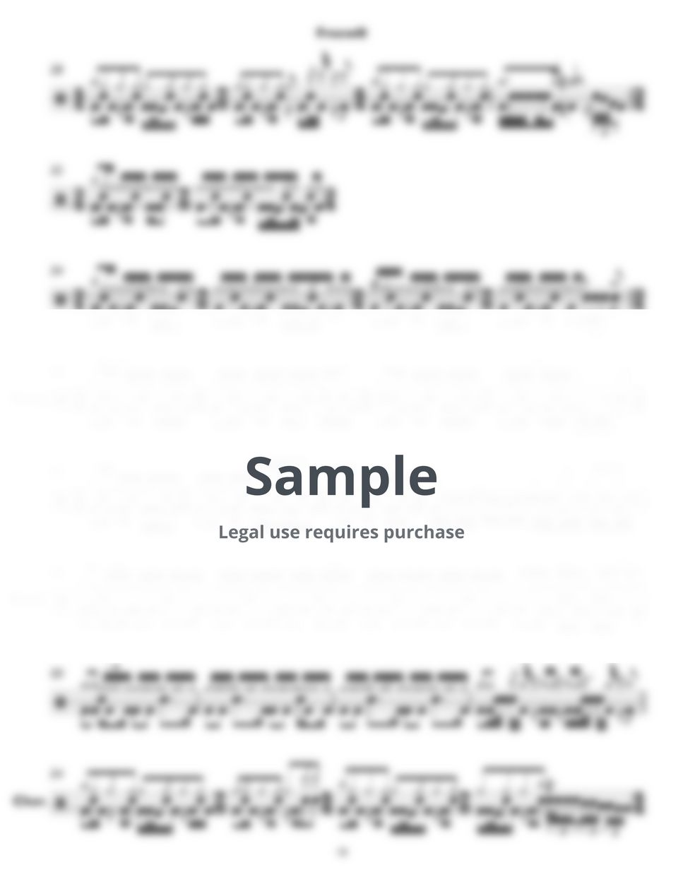 Rush - Freewill 楽譜 by Evan Aria Serenity