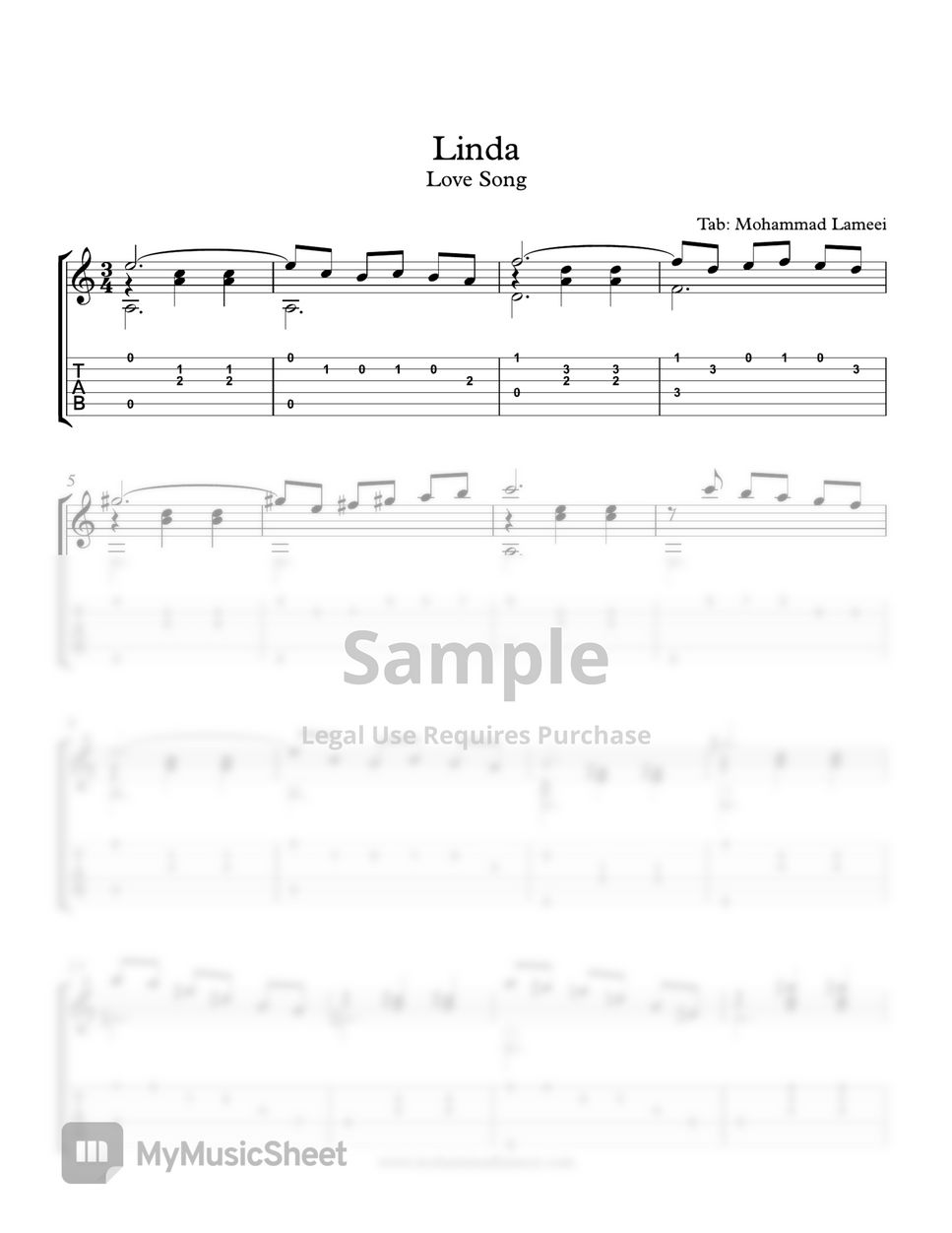 Linda - Linda Sheets by Mohammad Lameei