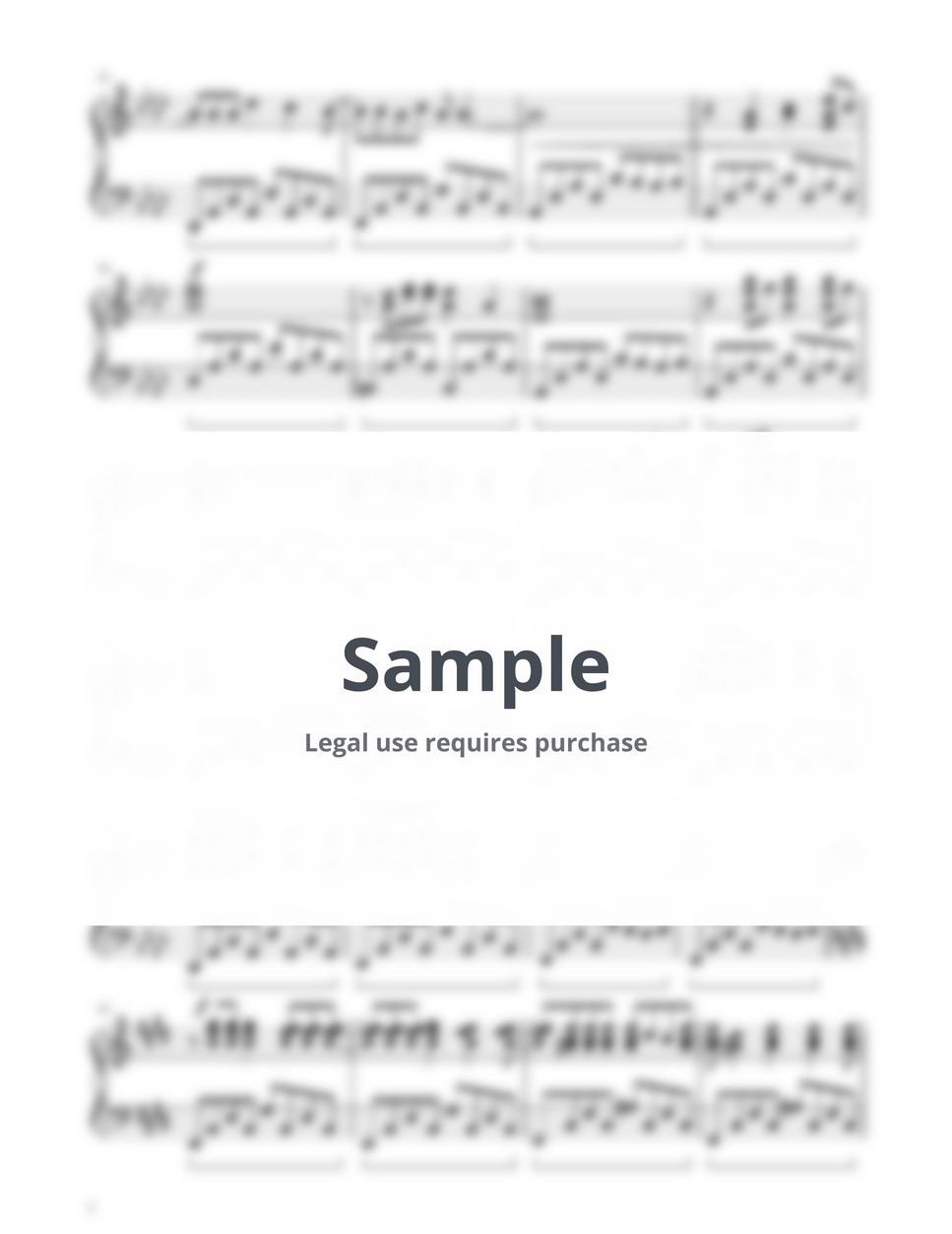 The Police - Every Breath You Take (Easy/Intermediate Piano Cover) Bladmuziek by Piano Tutorials ...