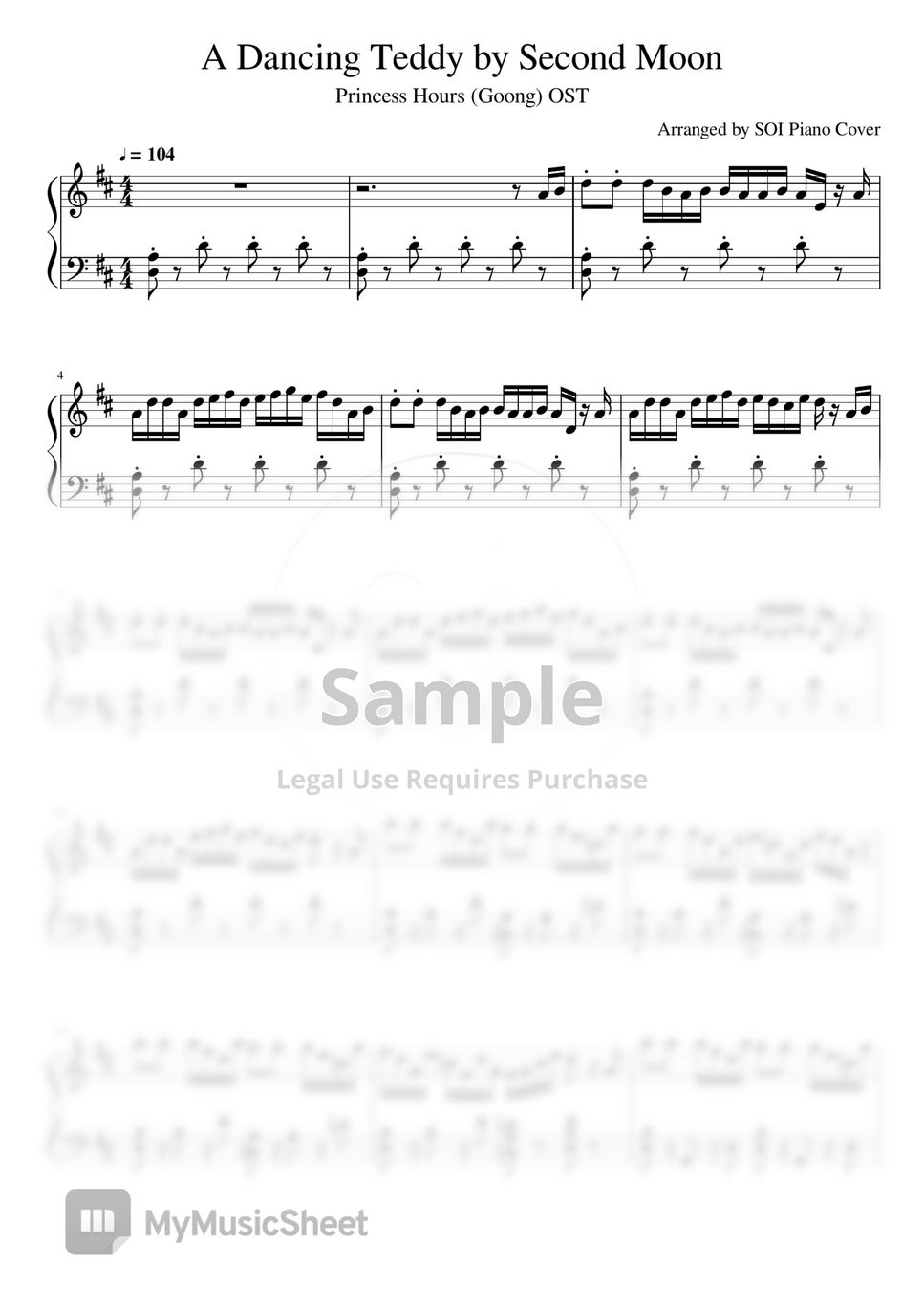 [Princess Hours/ Goong OST] Second Moon (2nd moon) - A Dancing Teddy ...