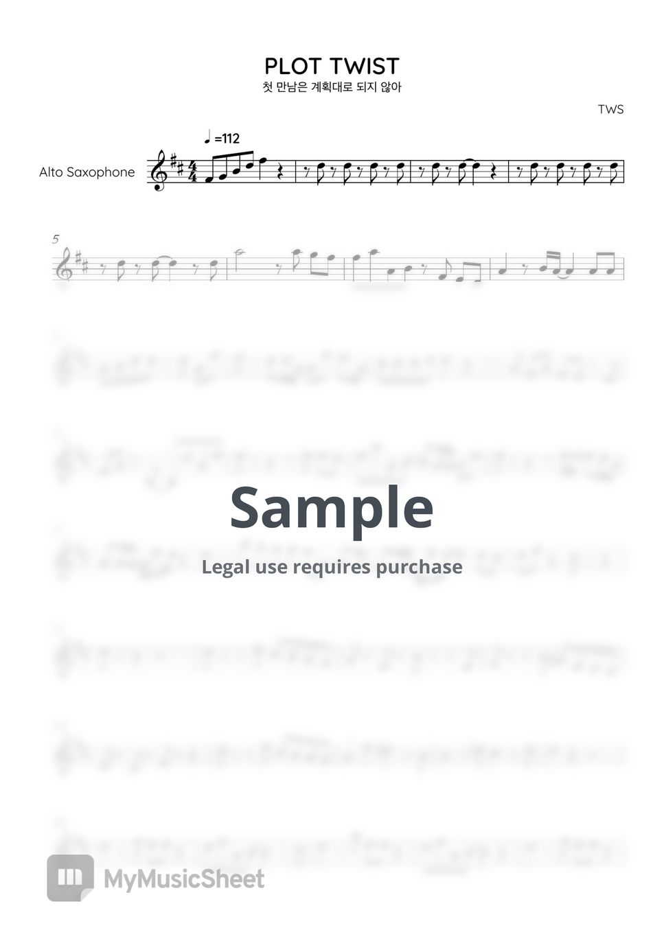 TWS - PLOT TWIST Sheets by JL