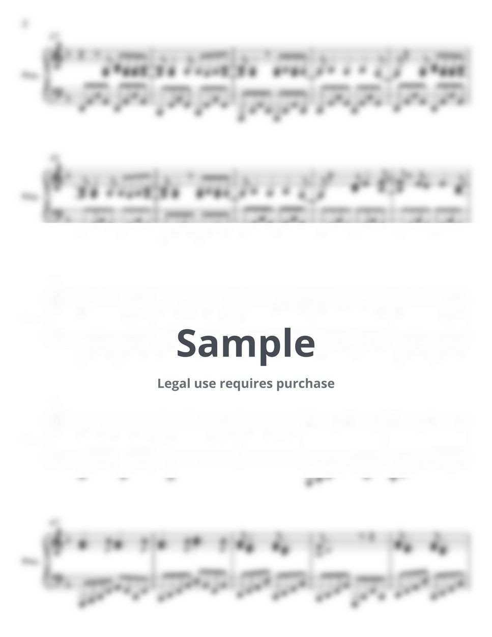 Sum 41 - Pieces Sheet Music by marynk