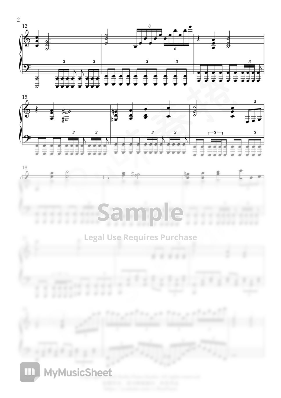 艾爾登法環 Elden Ring OST - 主題曲 Main Theme Sheets by Ru's Piano