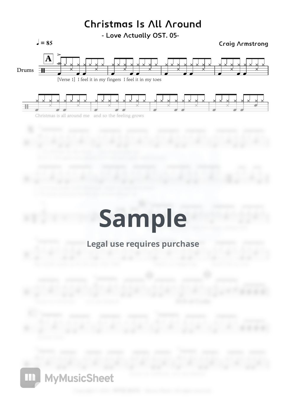 Love Actually - 104. Christmas is all around Hoja by SIMON MUSIC | 싸이먼뮤직