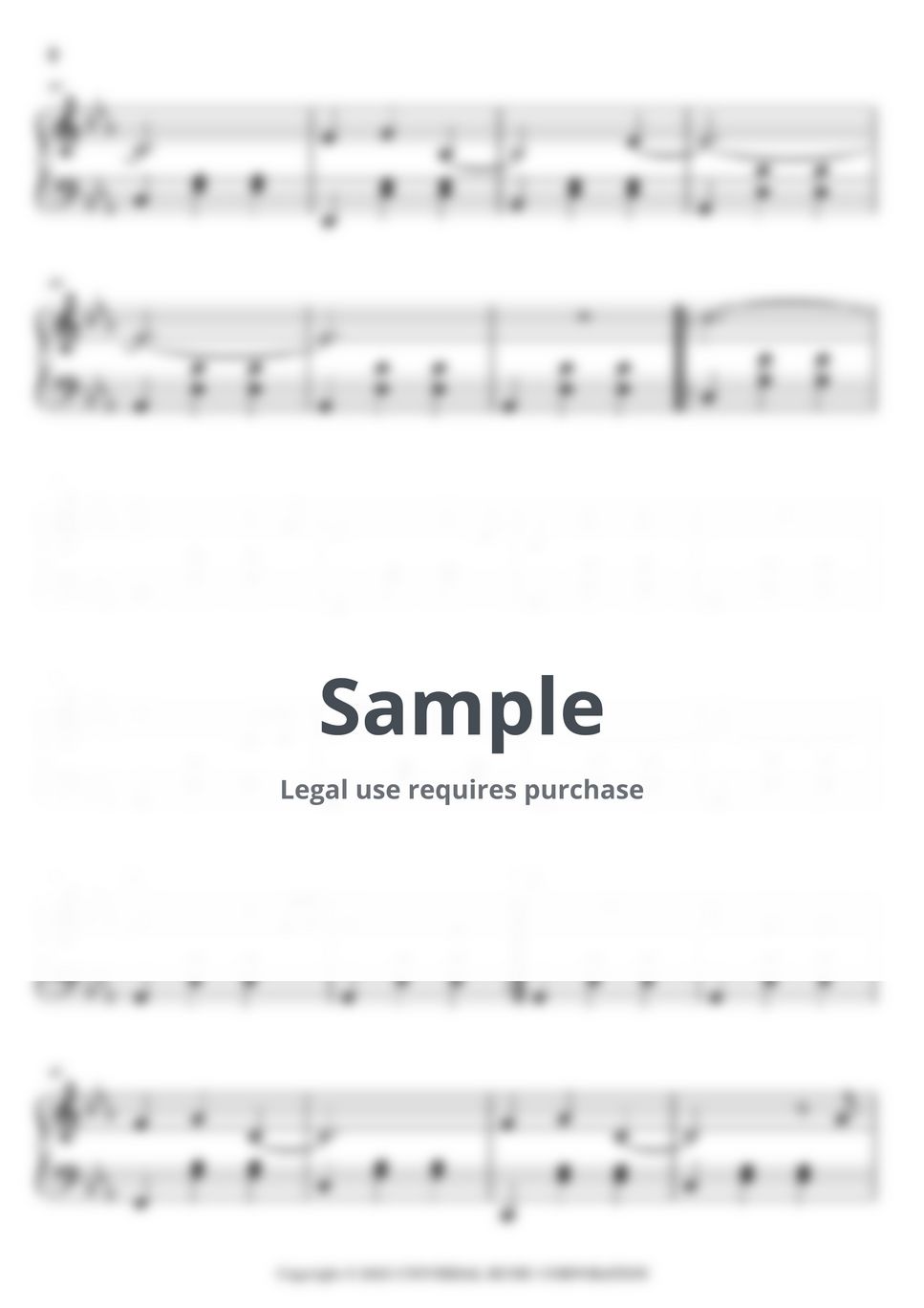 Lana Del Rey - Paris, Texas Sheet Music by M. Galka