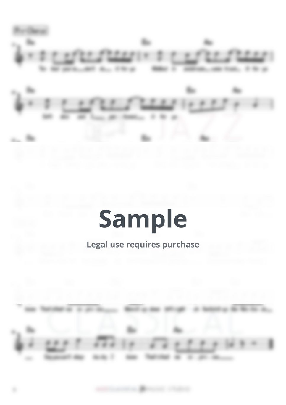 Sabrina Carpenter - Espresso Sheets by Jazz Classical Music Studio