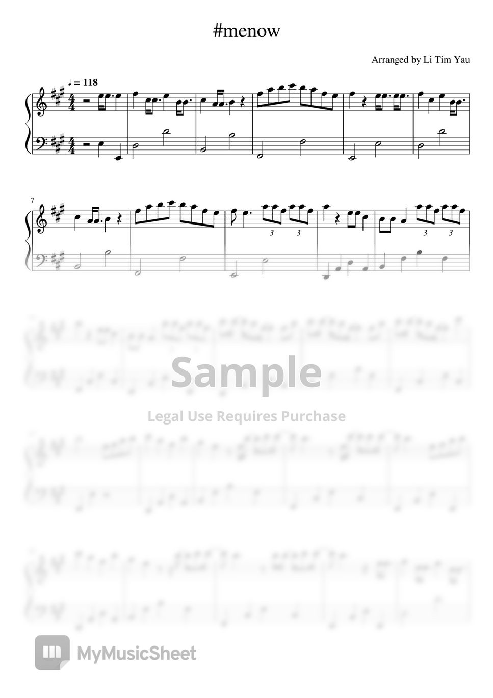 fromis_9 - #menow (Piano Cover) Sheets by Li Tim Yau