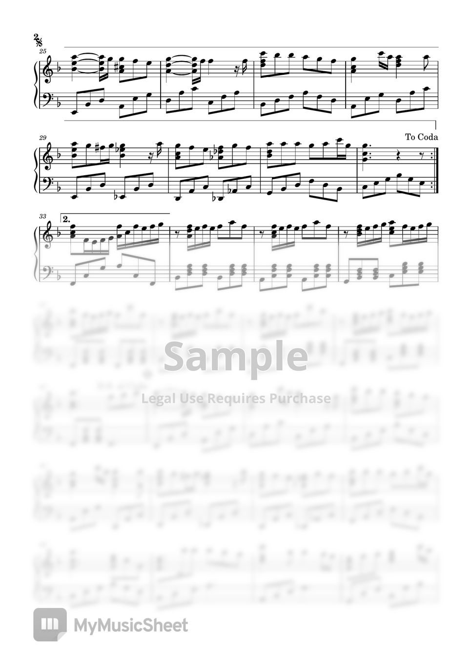 이선희(Lee Sun Hee) - 여우비(Fox Rain) Sheets by Moon. Laif