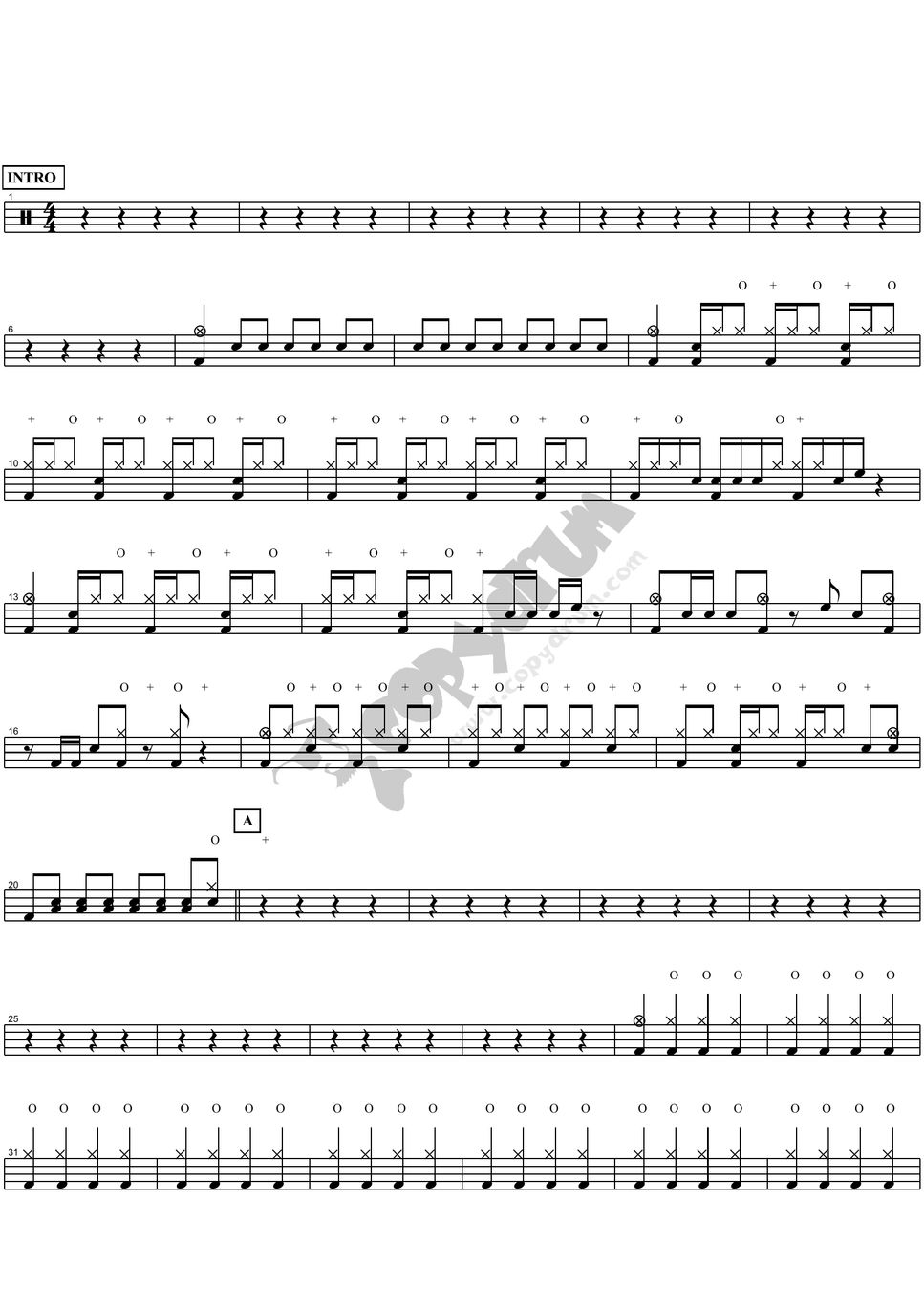 supercell - kimino shiranai monogatari Sheet by COPYDRUM