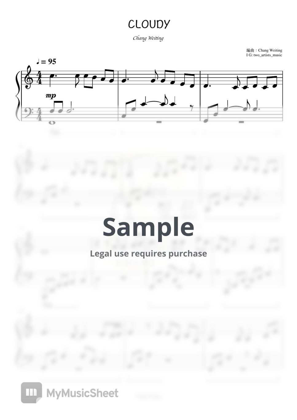 ChangWeiting - Cloudy Sheets