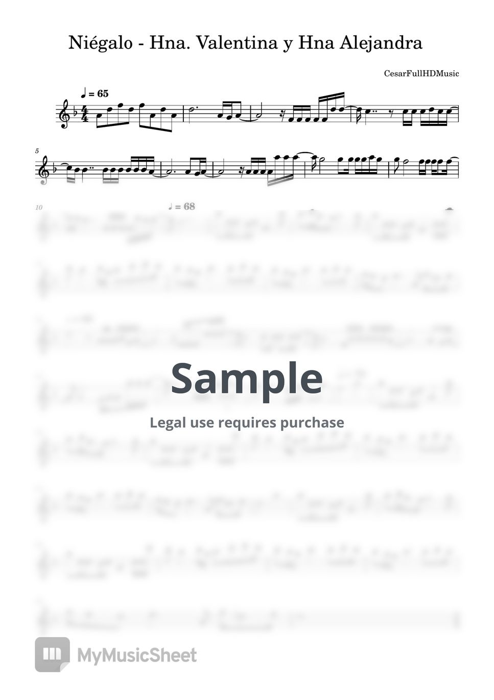 Hna. Valentina y Hna Alejandra - Niégalo Sheets