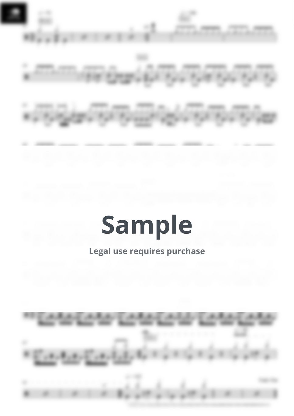 Pantera - This Love Sheets by Drum Sheet MX
