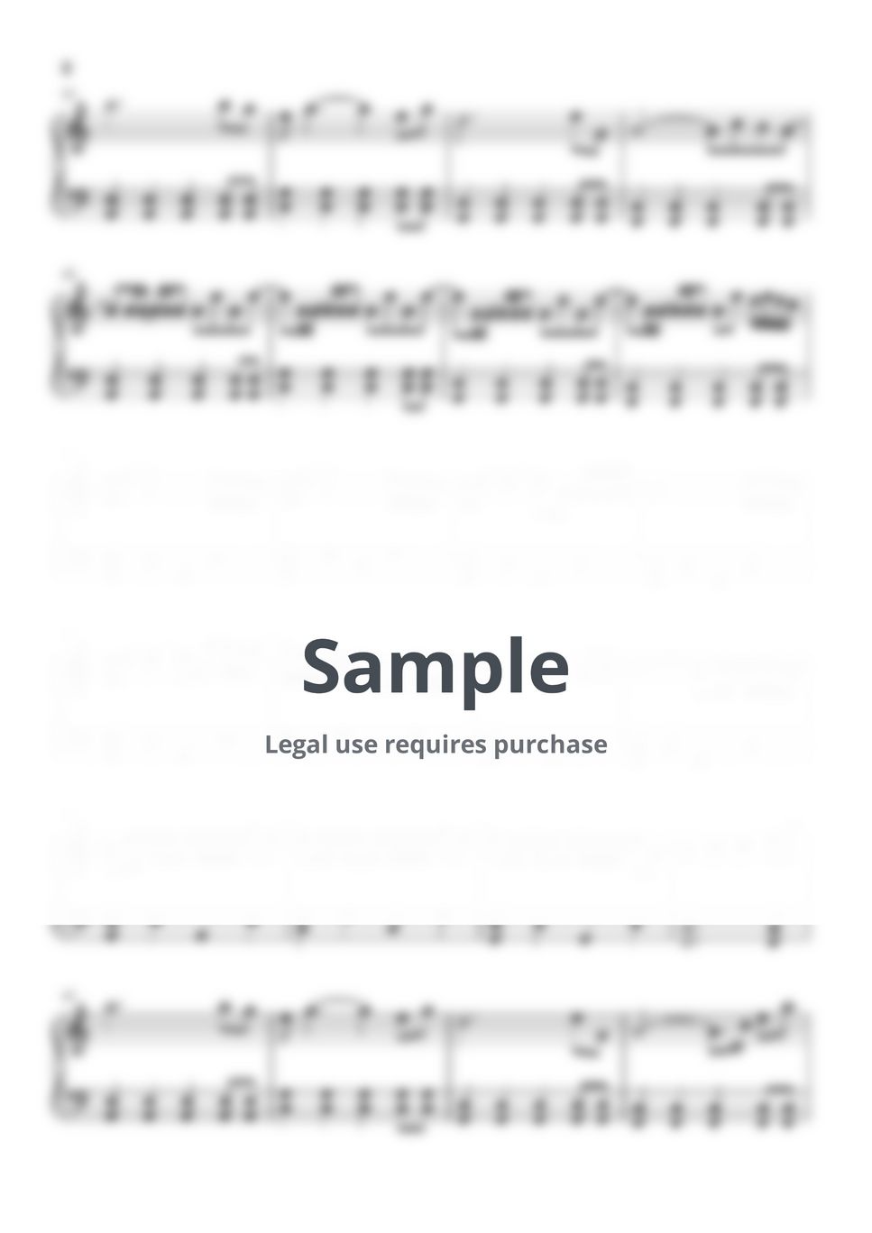 Tusse - Voices EASY Sheet Music by TheddyKeys