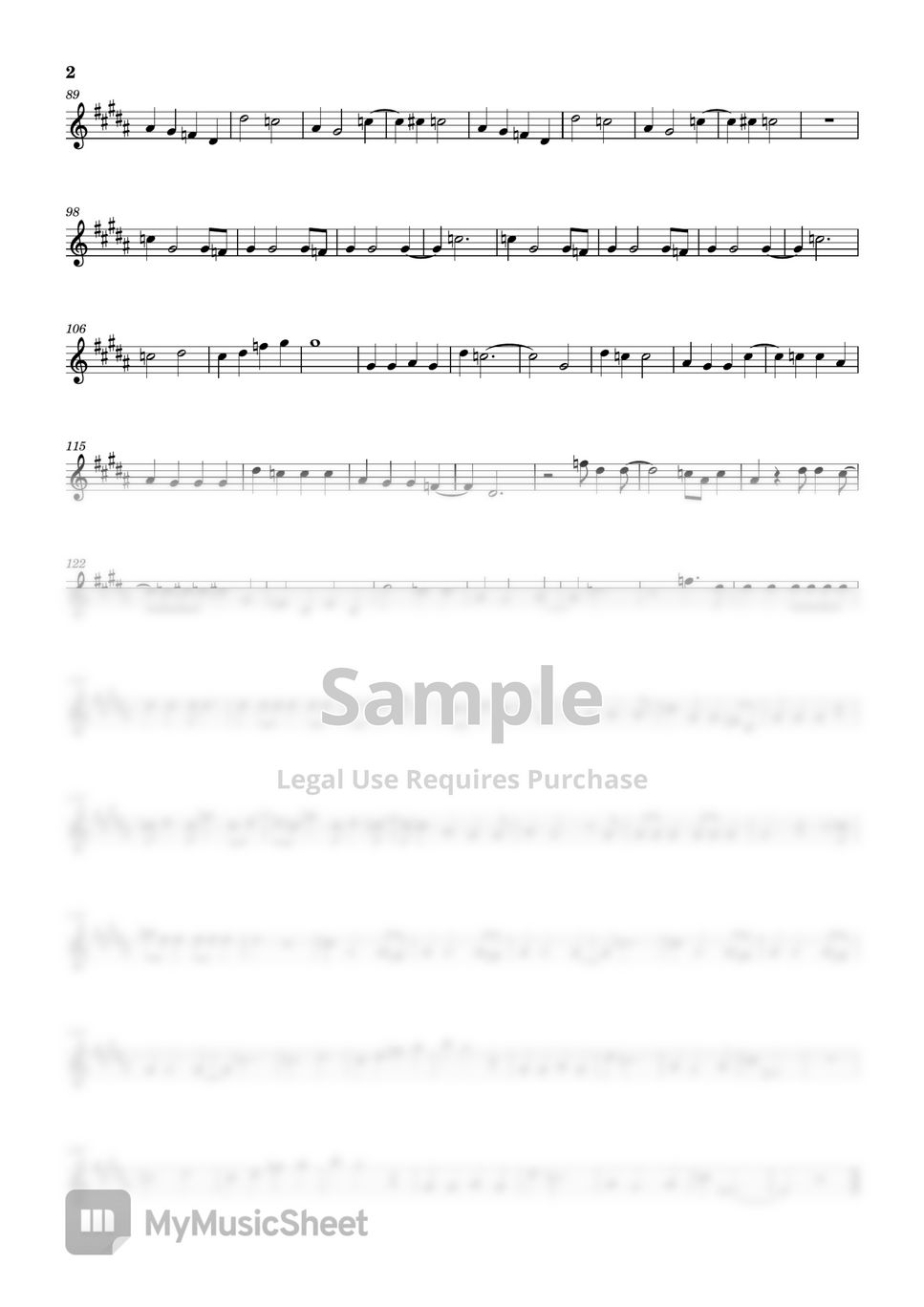 Smash Mouth - All Star (Trumpet in B♭) Sheets by WendaMusic