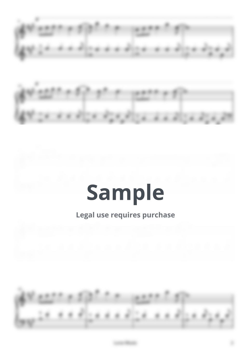 Forrest Gump OST - Feather Theme (Main Theme) (Easy Piano Sheet) Sheets ...