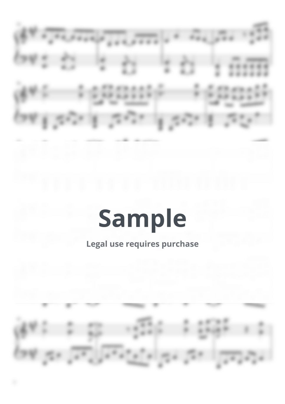 Naruto Shippuden - Blue Bird Sheet Music by Atlantic Lights