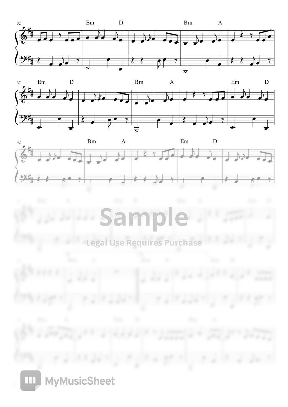 Dadju - Reine (Piano Sheet Level 2) Sheet by JD Solfa