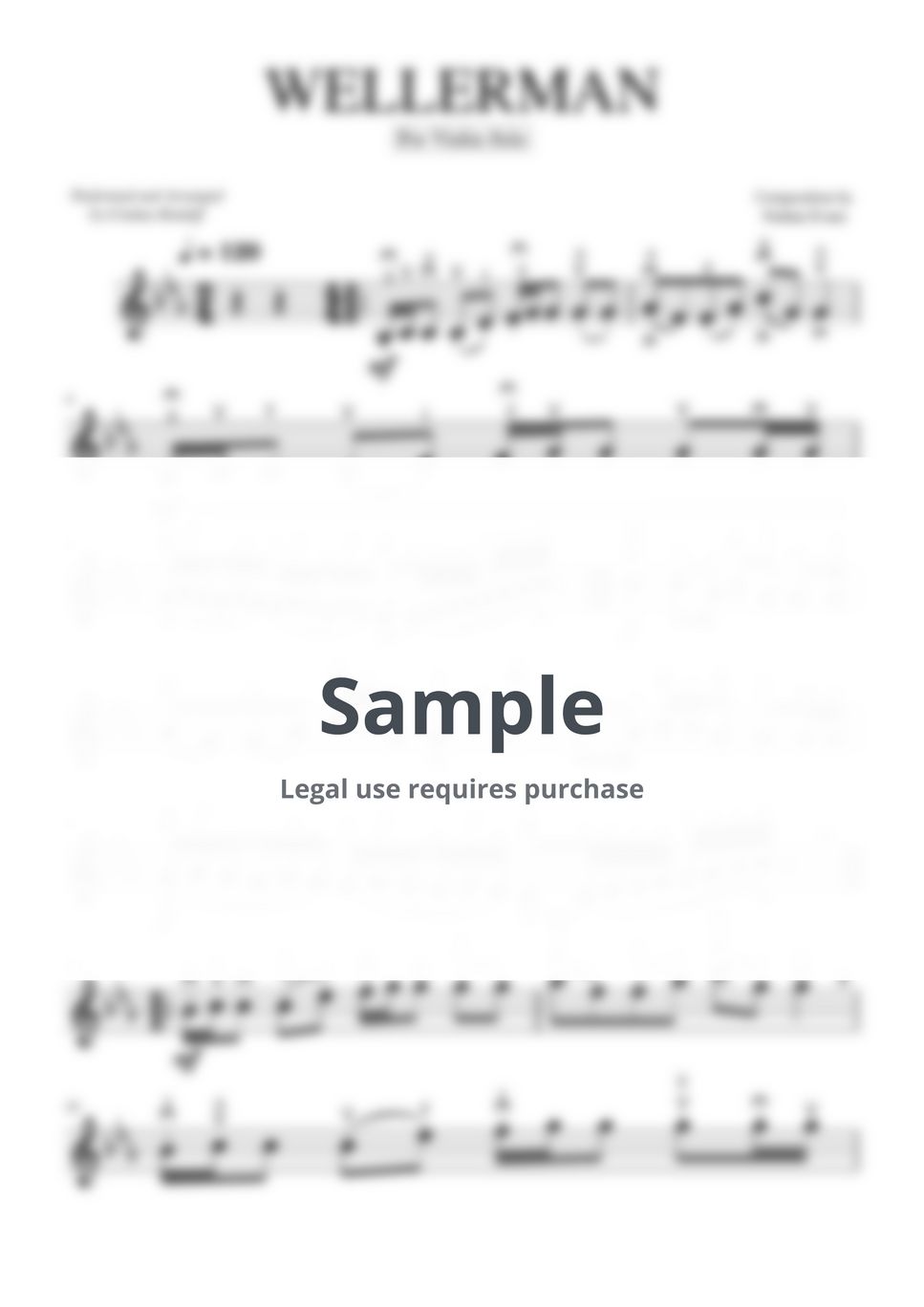 Nathan Evans - WELLERMAN (Sea Shanty) (For Violin Solo) Sheets by ...