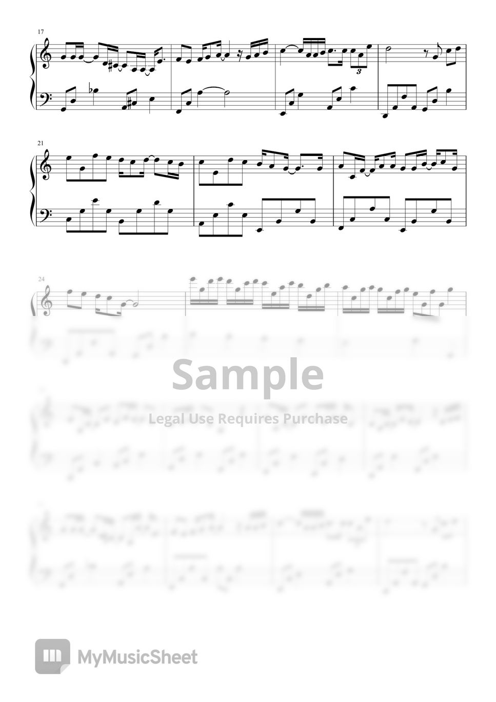 五月天 Mayday - 好好 (想把你寫成一首歌) Song About You- 初中級 Sheet Music by Mico 阿豆將