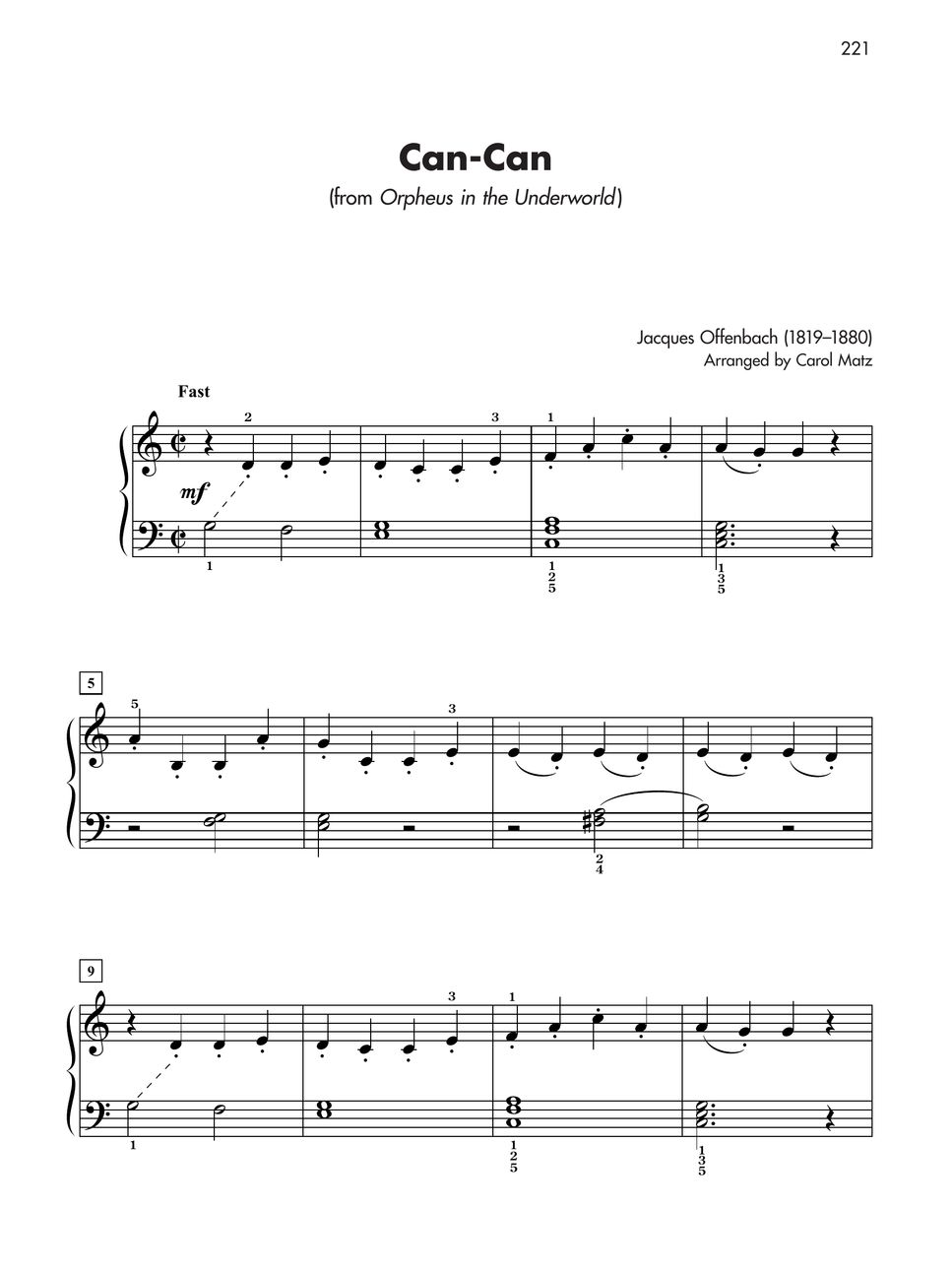 Can-Can Easy Sheet Sheet by Hemsach