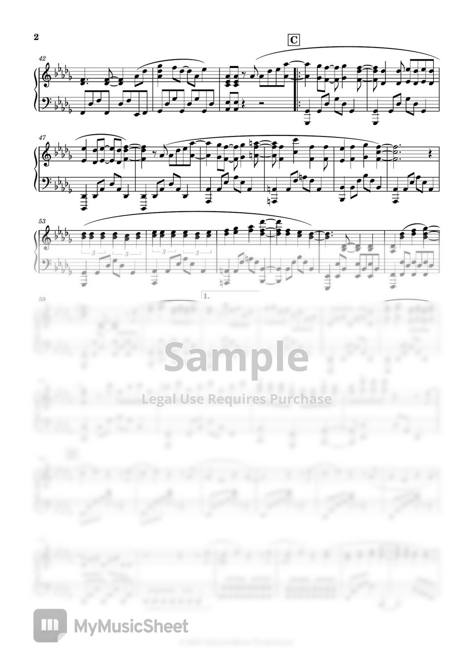 DISH// - No. 1 (My Hero Academia Season 5 OP) Sheets by HalcyonMusic