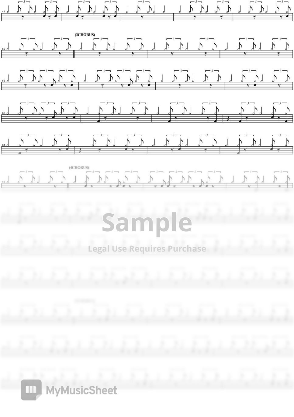CHALIE PARKER - CONFIRMATION Sheets by COPYDRUM