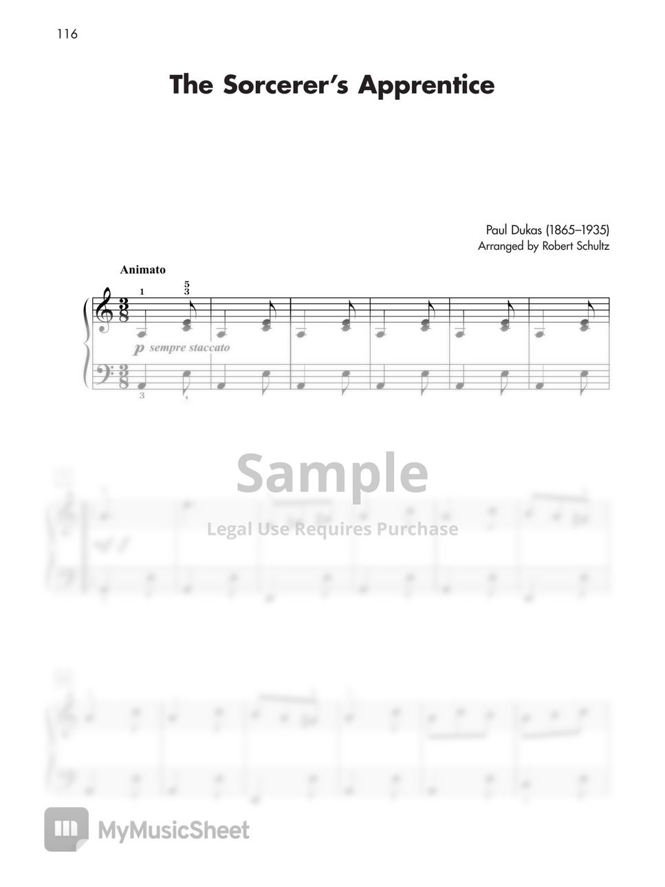 Artist - The Sorcerer's Apprentice.pdf Sheets by Artist