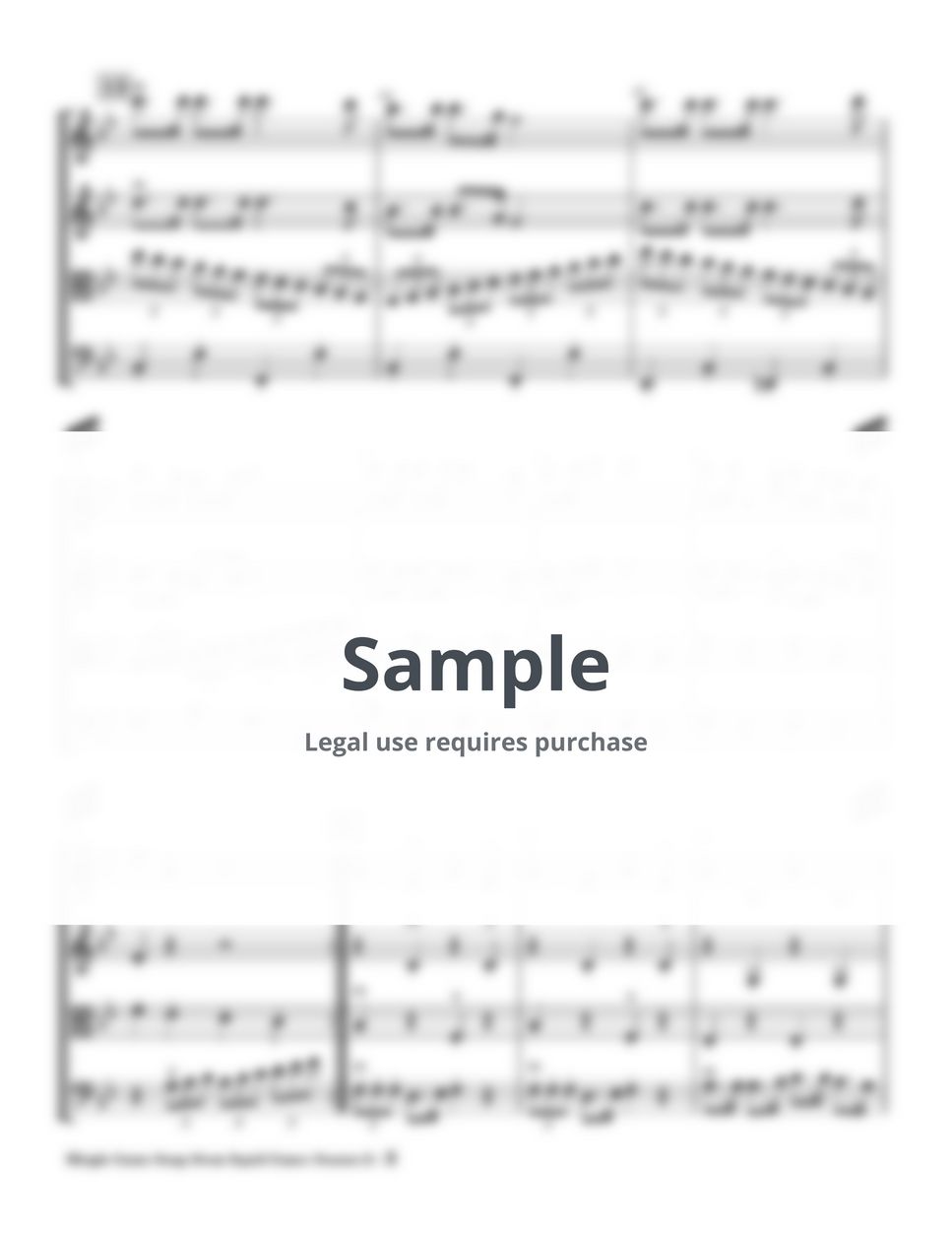 Korean Nursery Rhyme - Mingle Game Song (from Squid Game S2) - String Quartet - Score 악보 by ...