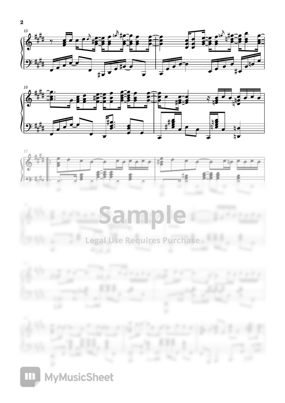 헤이즈(Heize) - 젠가(Jenga) Sheet Music by Moon. Laif