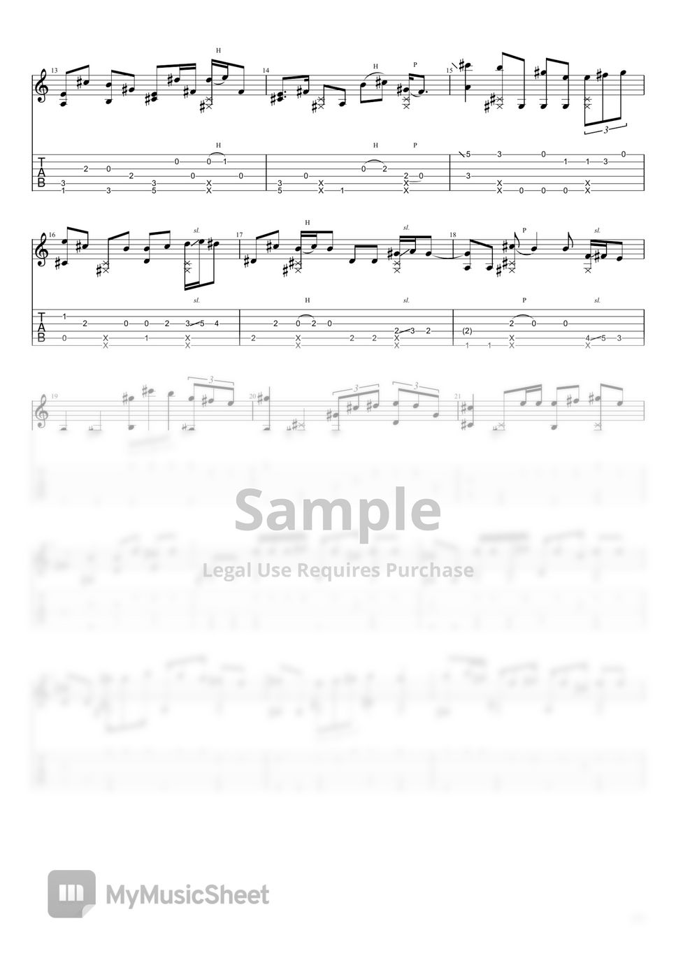 Gen Hoshino - Comedy Sheet Music by KaiSheng
