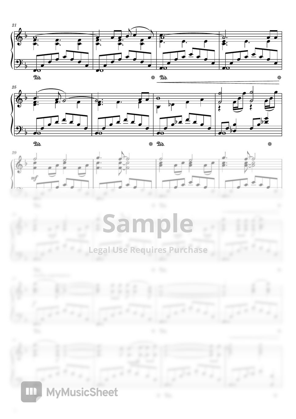 Yoshiki - Red Swan (Attack on Titan Season 3 OP 1 - For Piano Solo ...