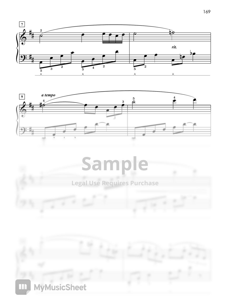 Meditation Easy Sheet 악보 by Hemsach