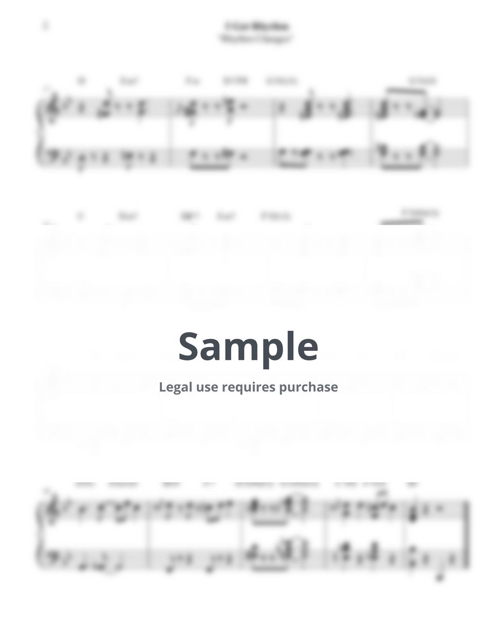 George Gershwin - I Got Rhythm Sheet Music by Zoey