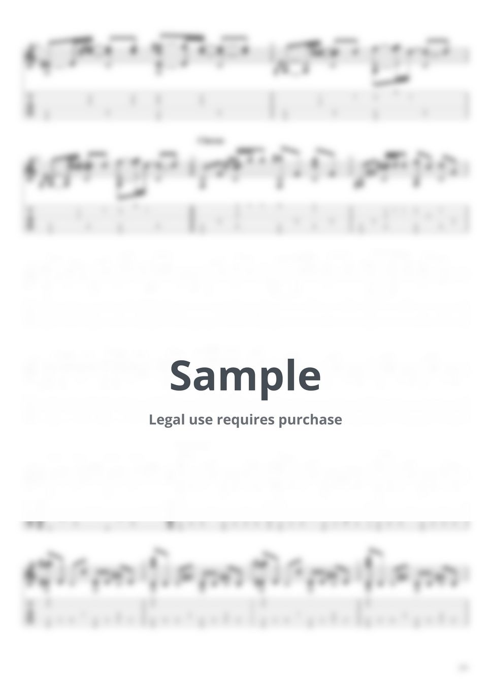 Depeche Mode - Enjoy the Silence Sheet Music by Leon Alex