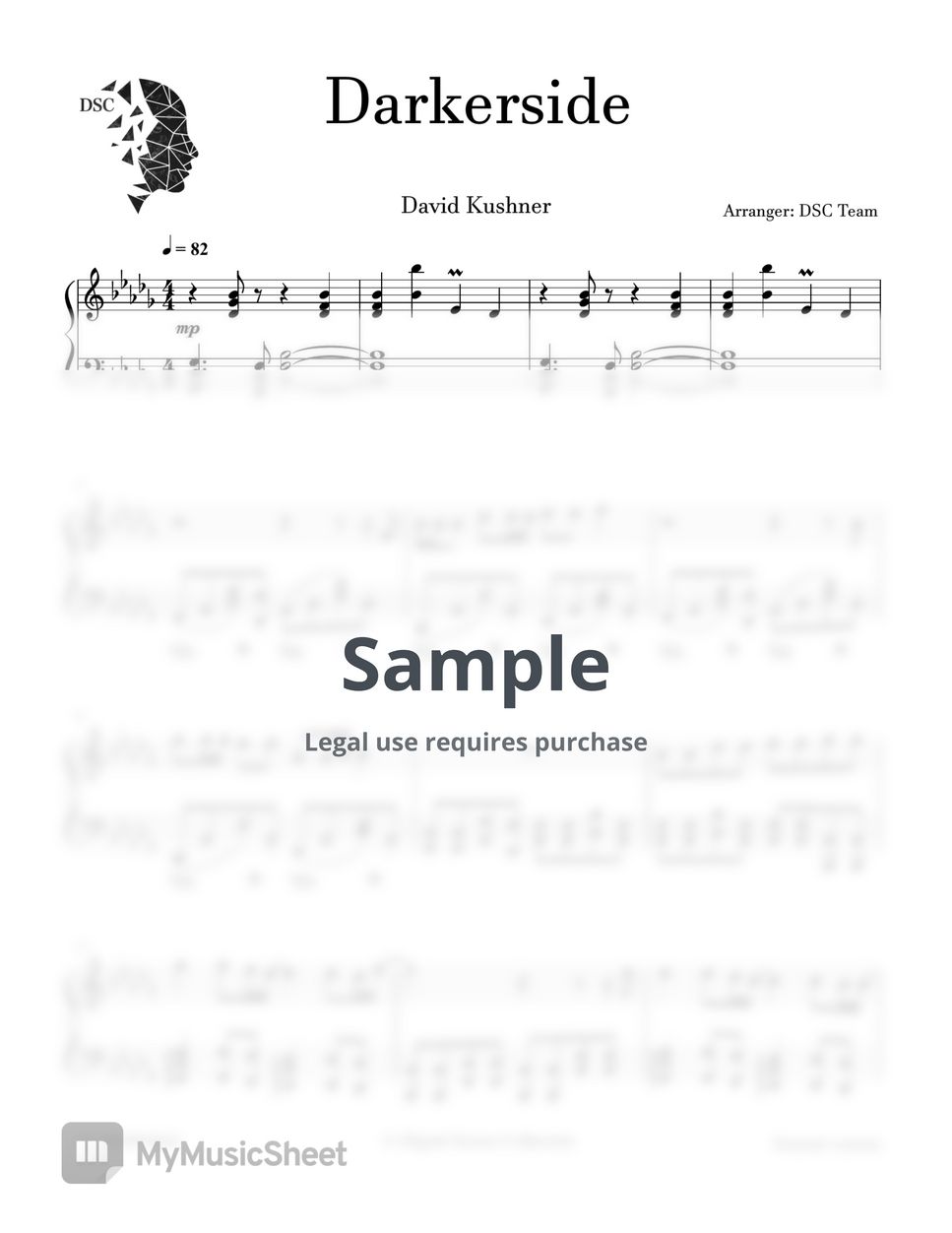 David Kushner - Darkerside Sheets by Digital Scores Collection