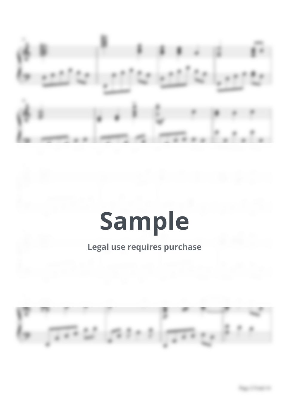 Baishou Chieko - Sekai no Yakusoku (Full Version) 악보 by dogemusic