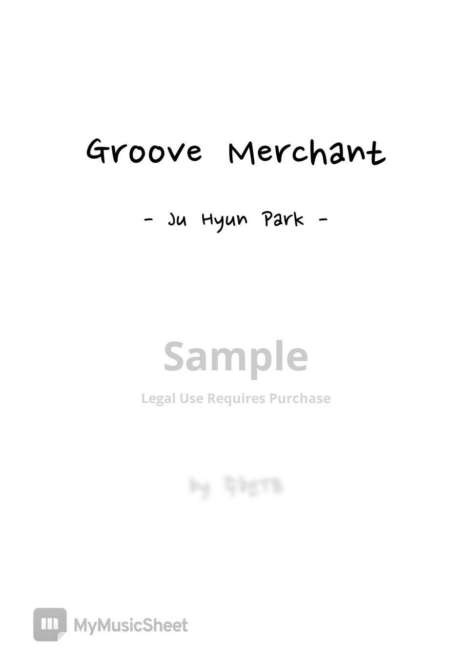 Juhyun TB - Groove Merchant 악보