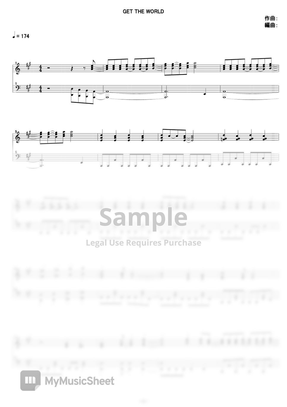 Hironobu Kageyama - GET THE WORLD/Bakusō Kyōdai Let's & Go!! Opening ...