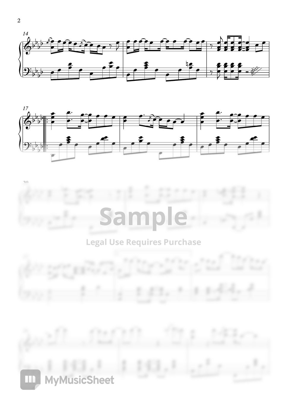 A Business Proposal OST Love Maybe By Ramong Piano
